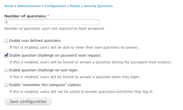Module Monday: Security Questions | Lullabot