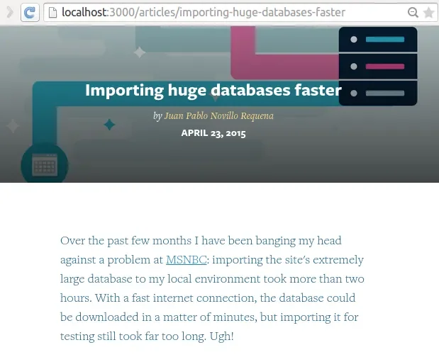 What is an isomorphic application? | Lullabot