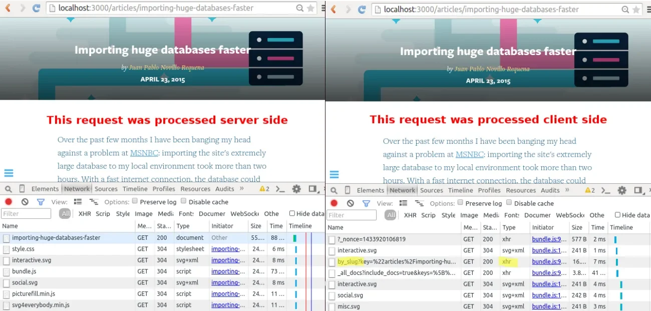What is an isomorphic application? | Lullabot
