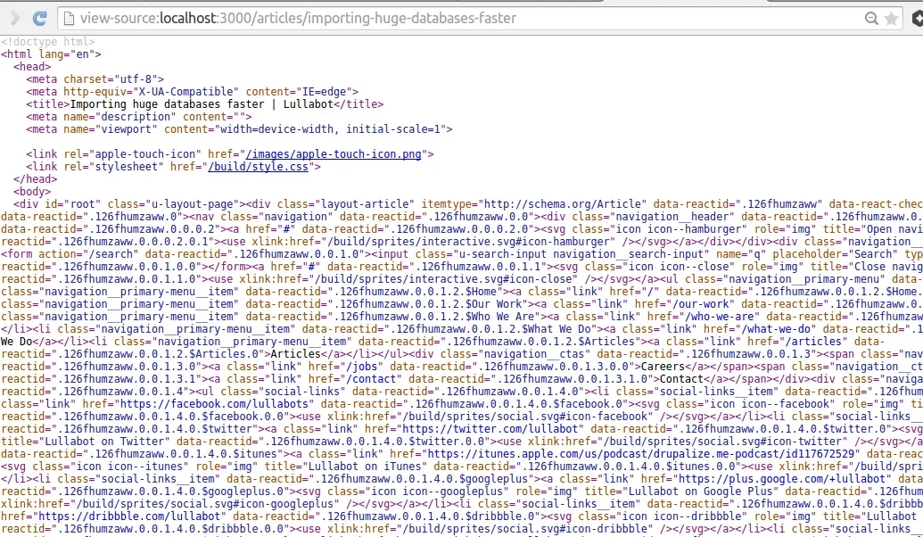What is an isomorphic application? | Lullabot