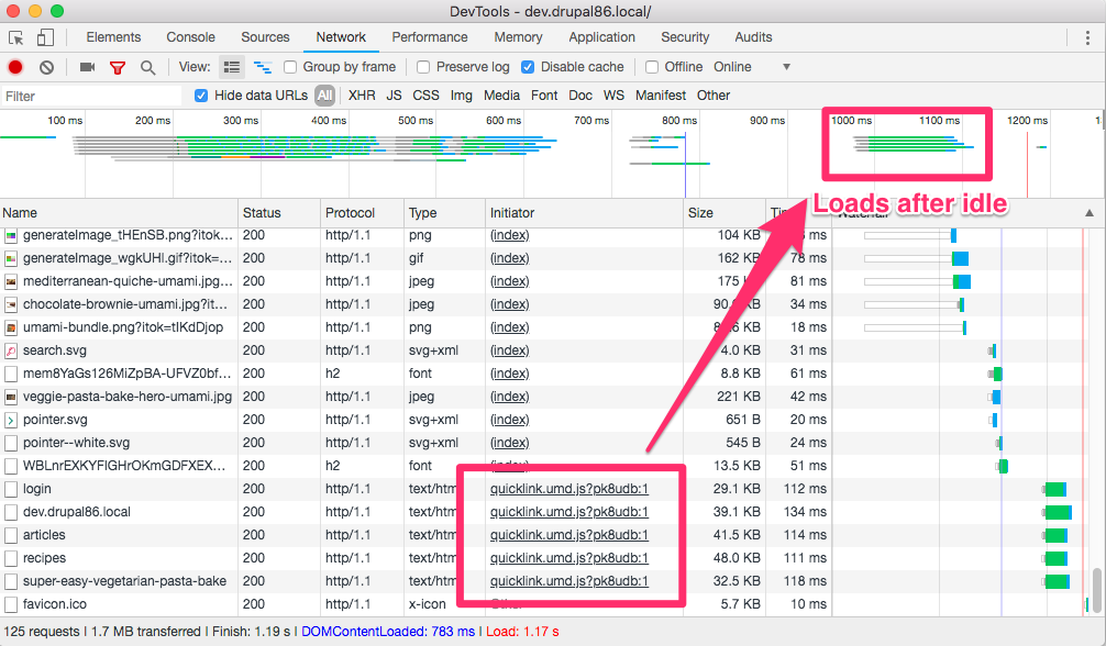 Introducing the Quicklink Module for Drupal | Lullabot