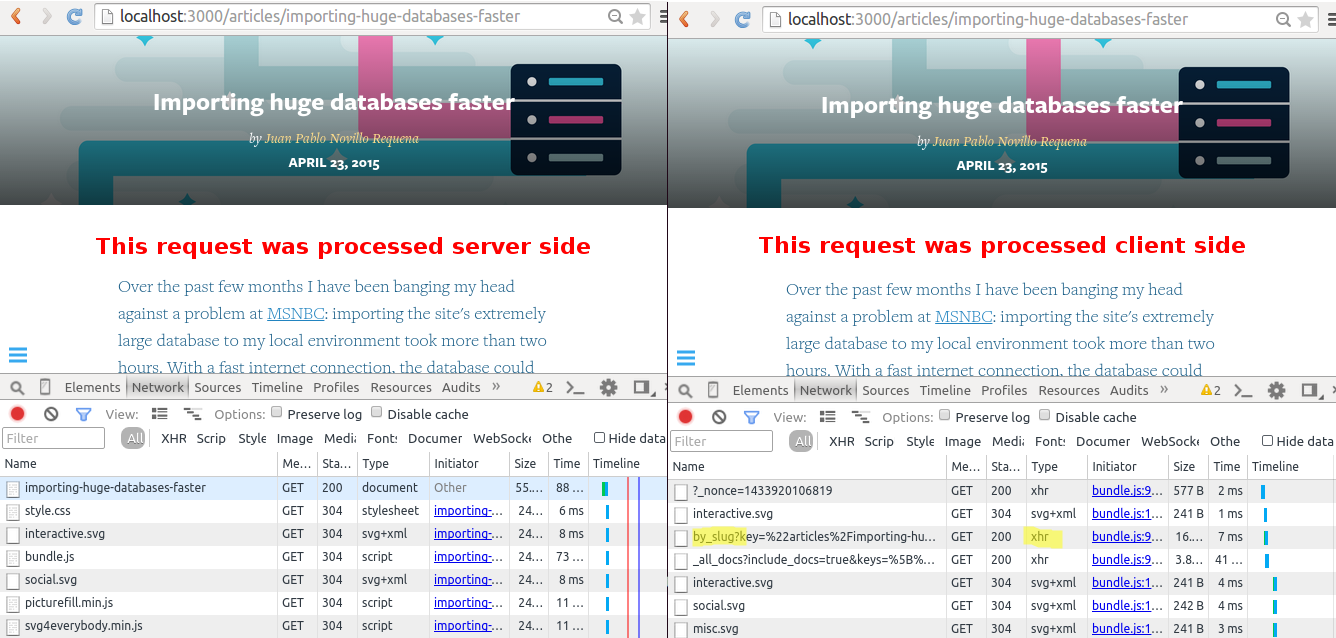 What is an isomorphic application? | Lullabot