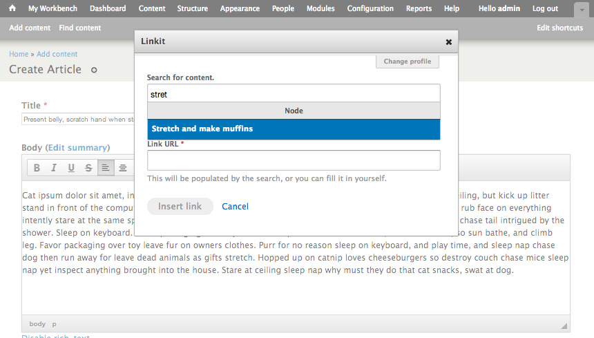 Module Monday: Linkit | Lullabot