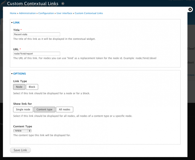 Module Monday: Custom Contextual Links | Lullabot Module Monday: Custom Contextual Links | Lullabot