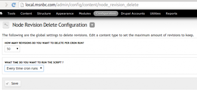 Module Monday: Node Revision Delete | Lullabot