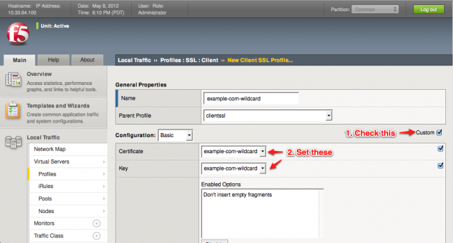 Setting up SSL Offloading (Termination) on an F5 Big-IP Load Balancer ...